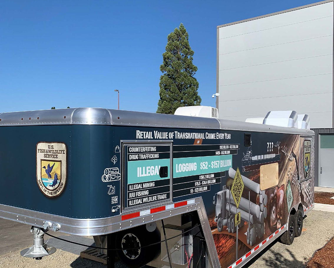 Forensic Wildlife Investigators Hit the Road with Mobile Lab | Foster ...