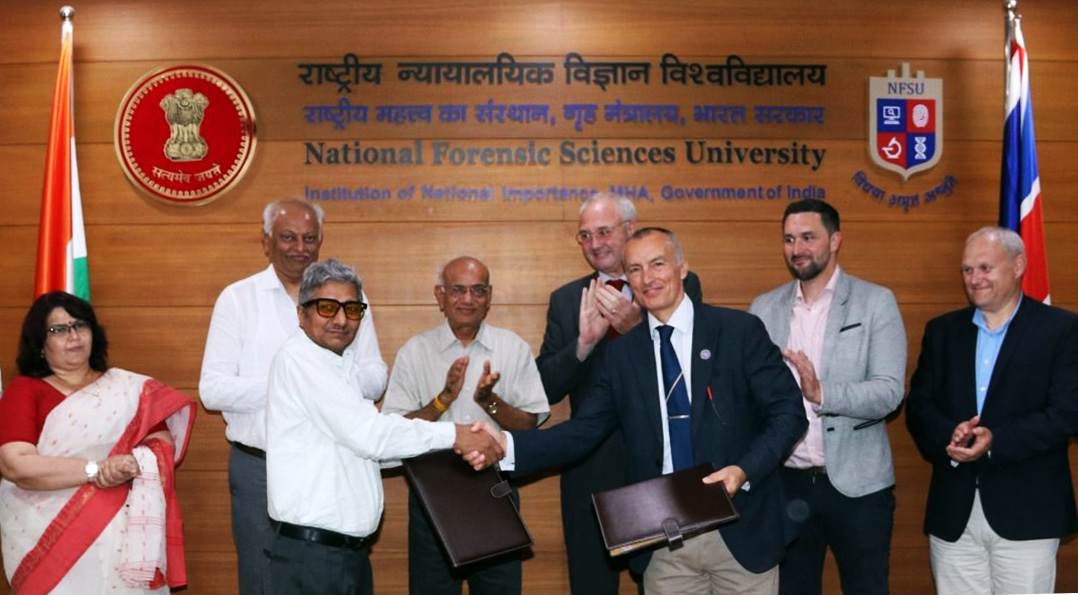 International collaboration will promote forensic excellence in India ...